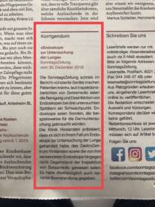 Qualitätssicherung | GastroZentrum Hirslanden Zürich